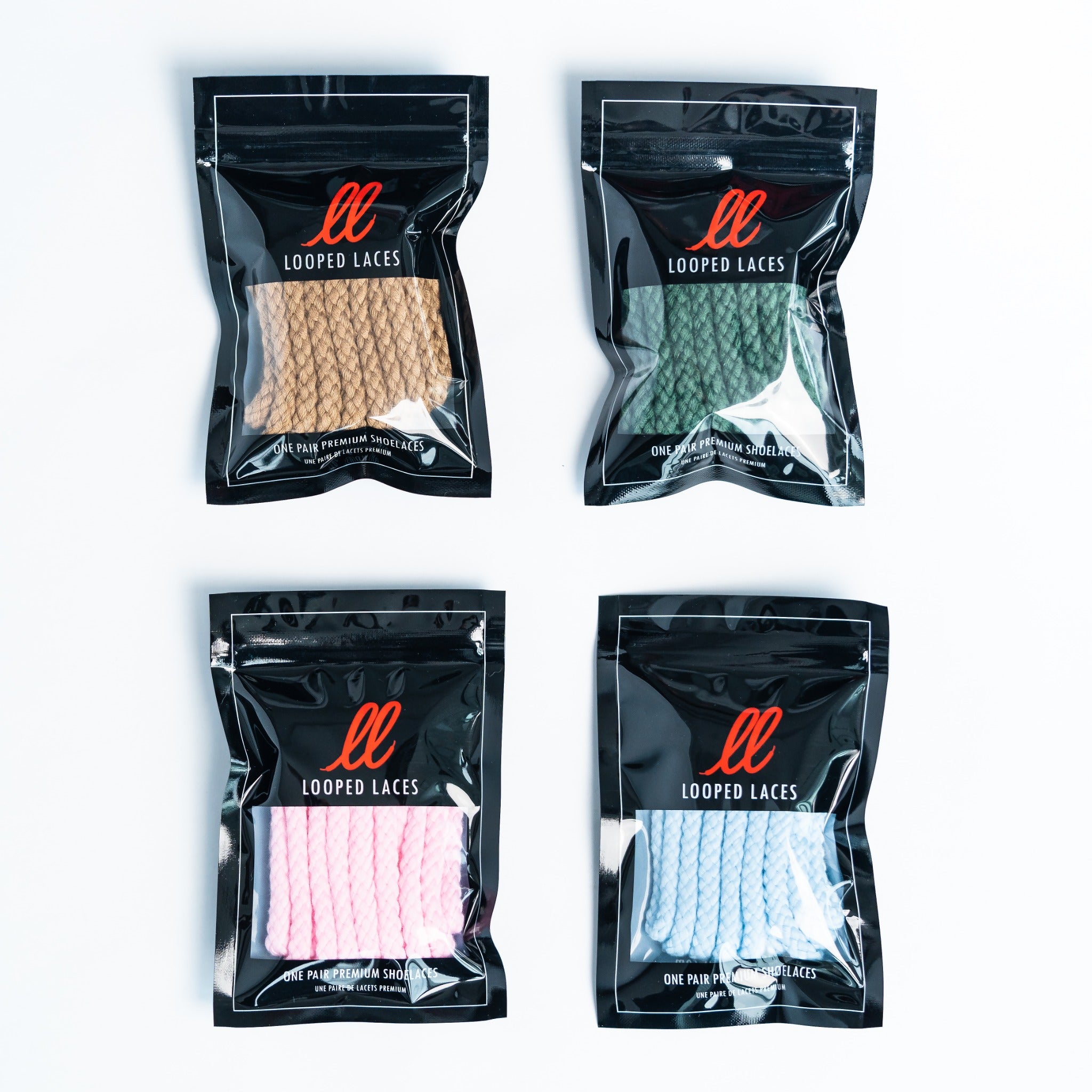 Rope Shoelaces – Looped Laces