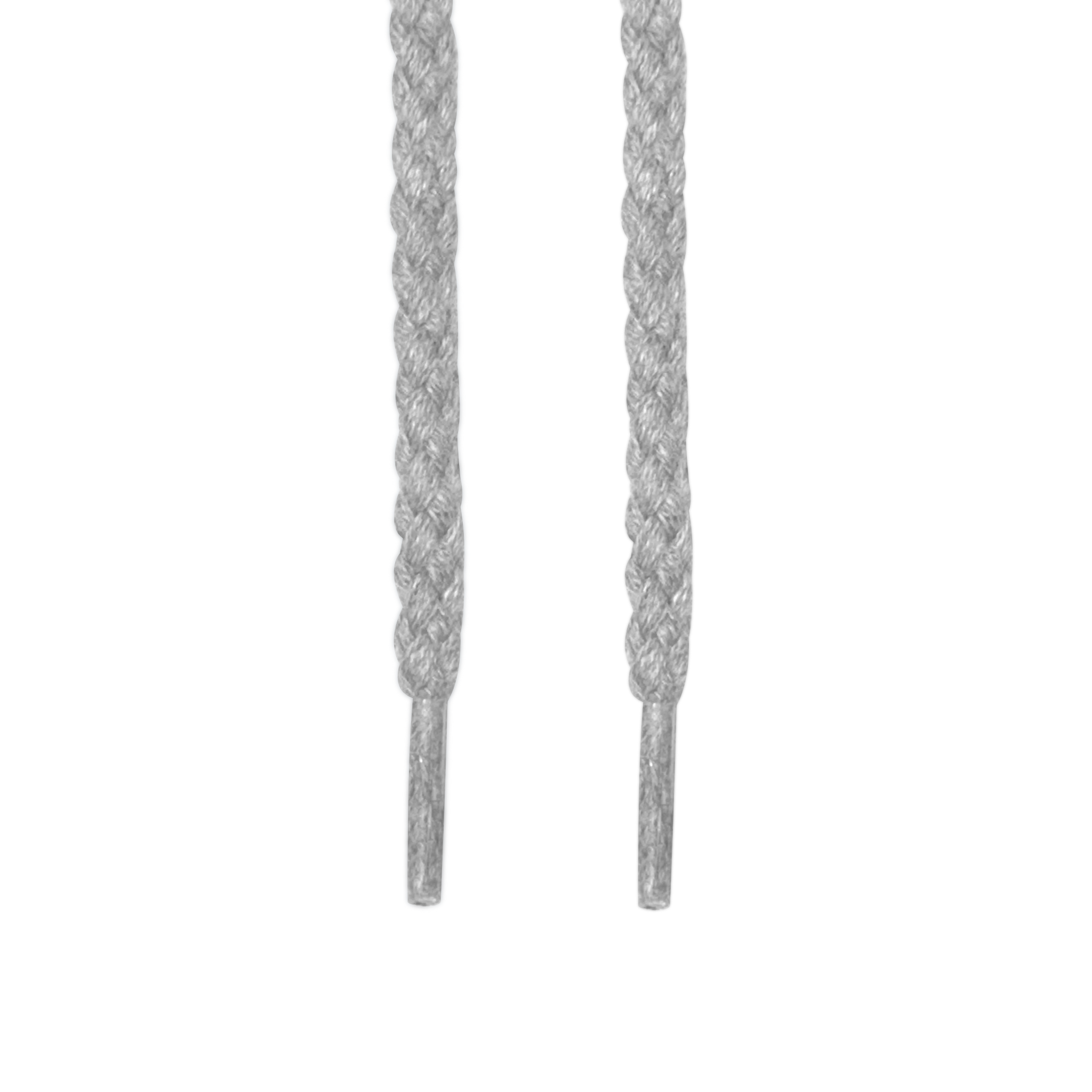 Light Grey Rope Shoelaces – Looped Laces