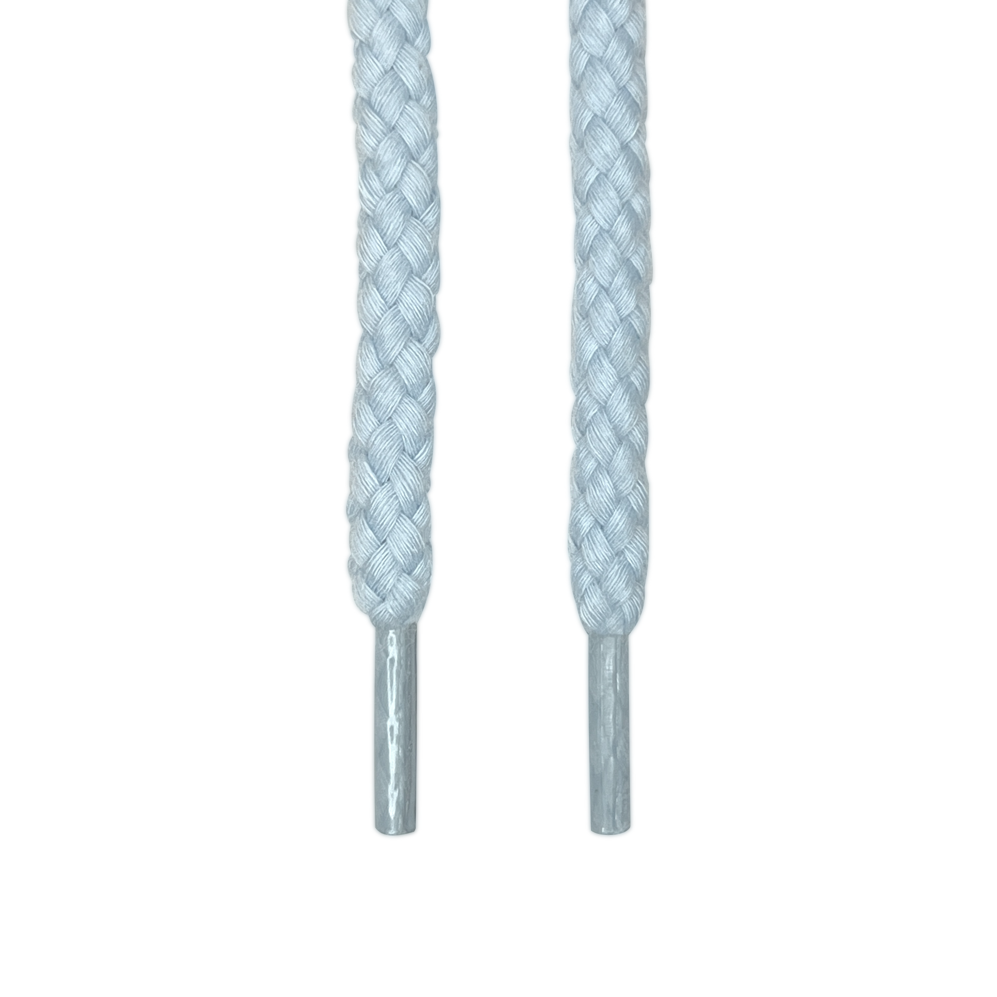 Light Blue Thick Rope Shoelaces – Looped Laces