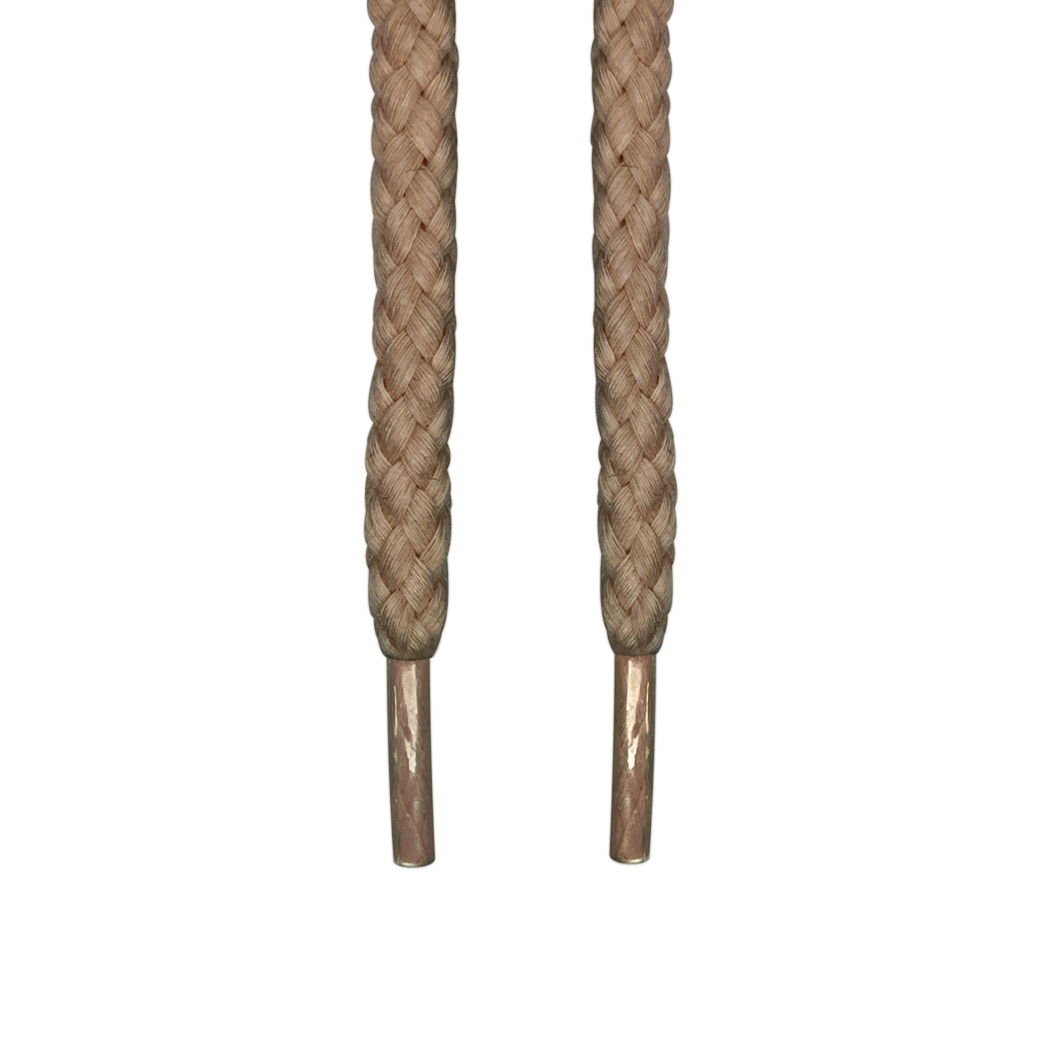 Light Brown Thick Rope Shoelaces – Looped Laces